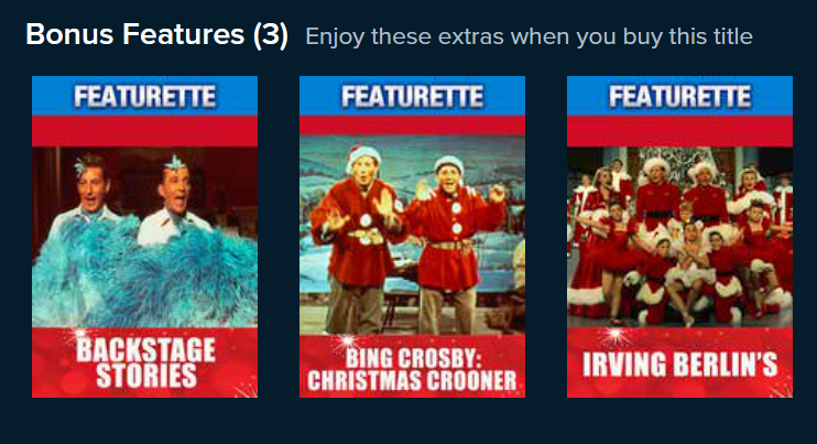 White Christmas Vudu Fandango at Home 4K Digital Code (1954) – Nick's ...